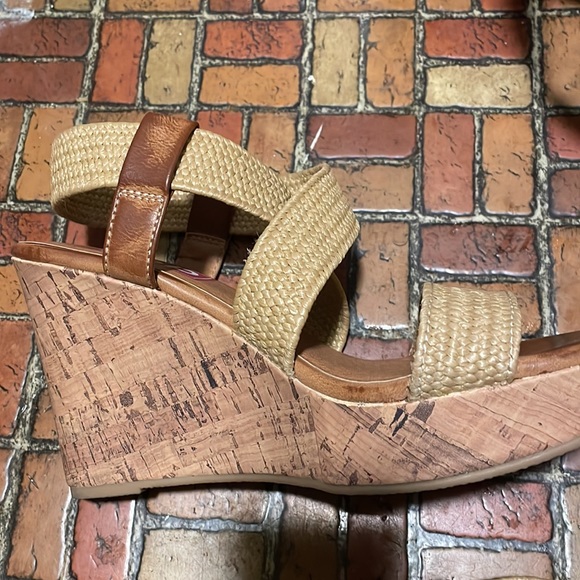 pop | Shoes | Pop Cork Platform Sandles | Poshmark